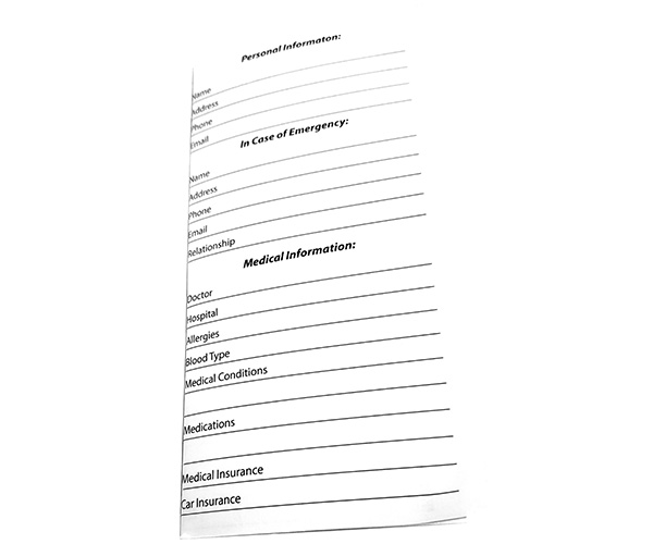 Checkbook Size Calendar 2024-2025